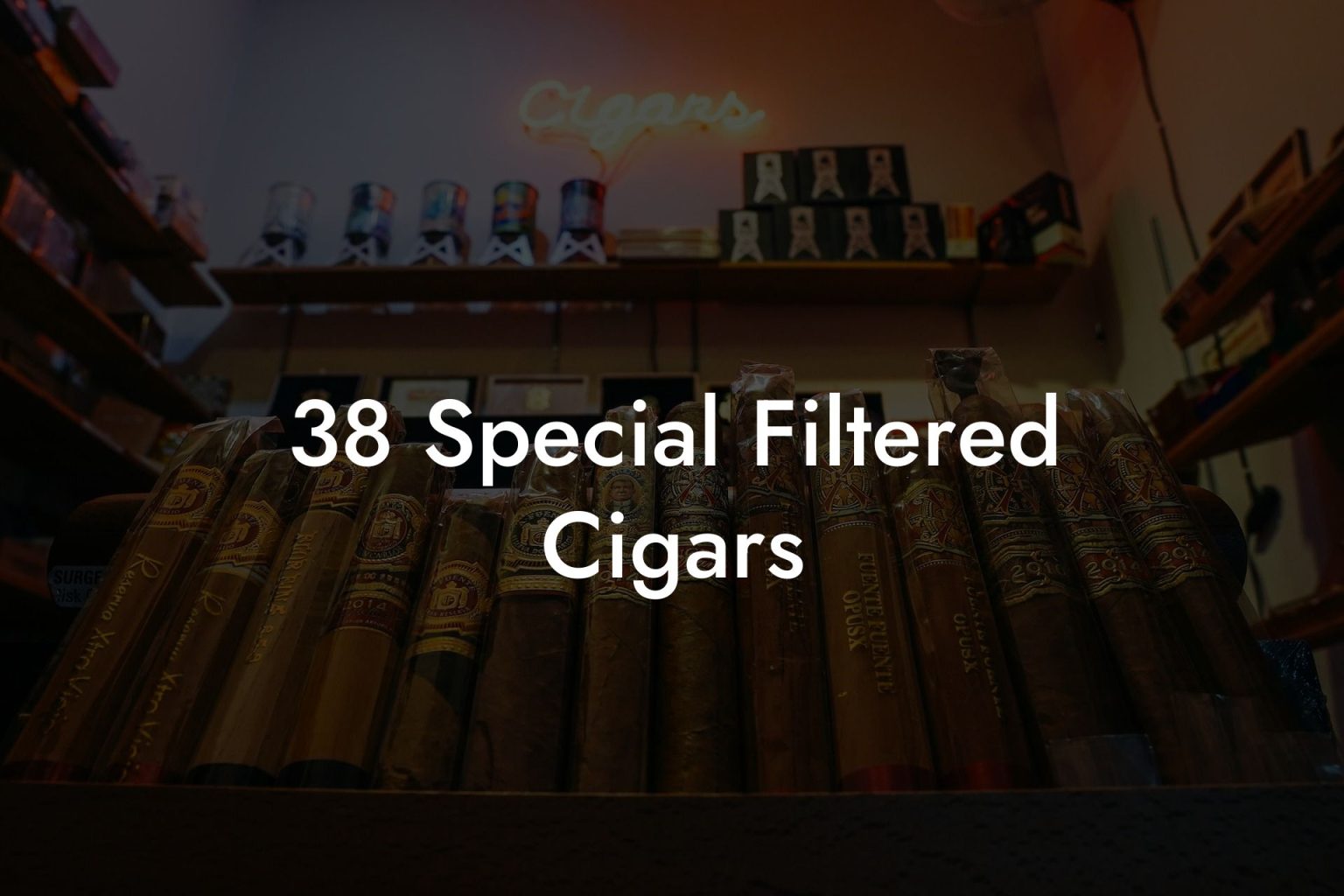 38 Special Filtered Cigars - Swinger Cigar | Cigar Lifestyle