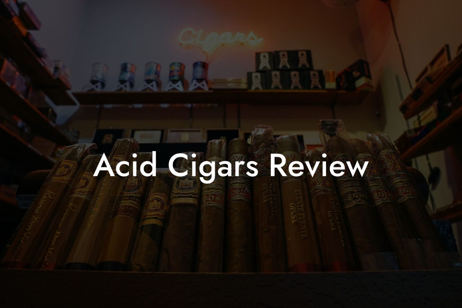 Acid Cigars Review - Swinger Cigar | Cigar Lifestyle