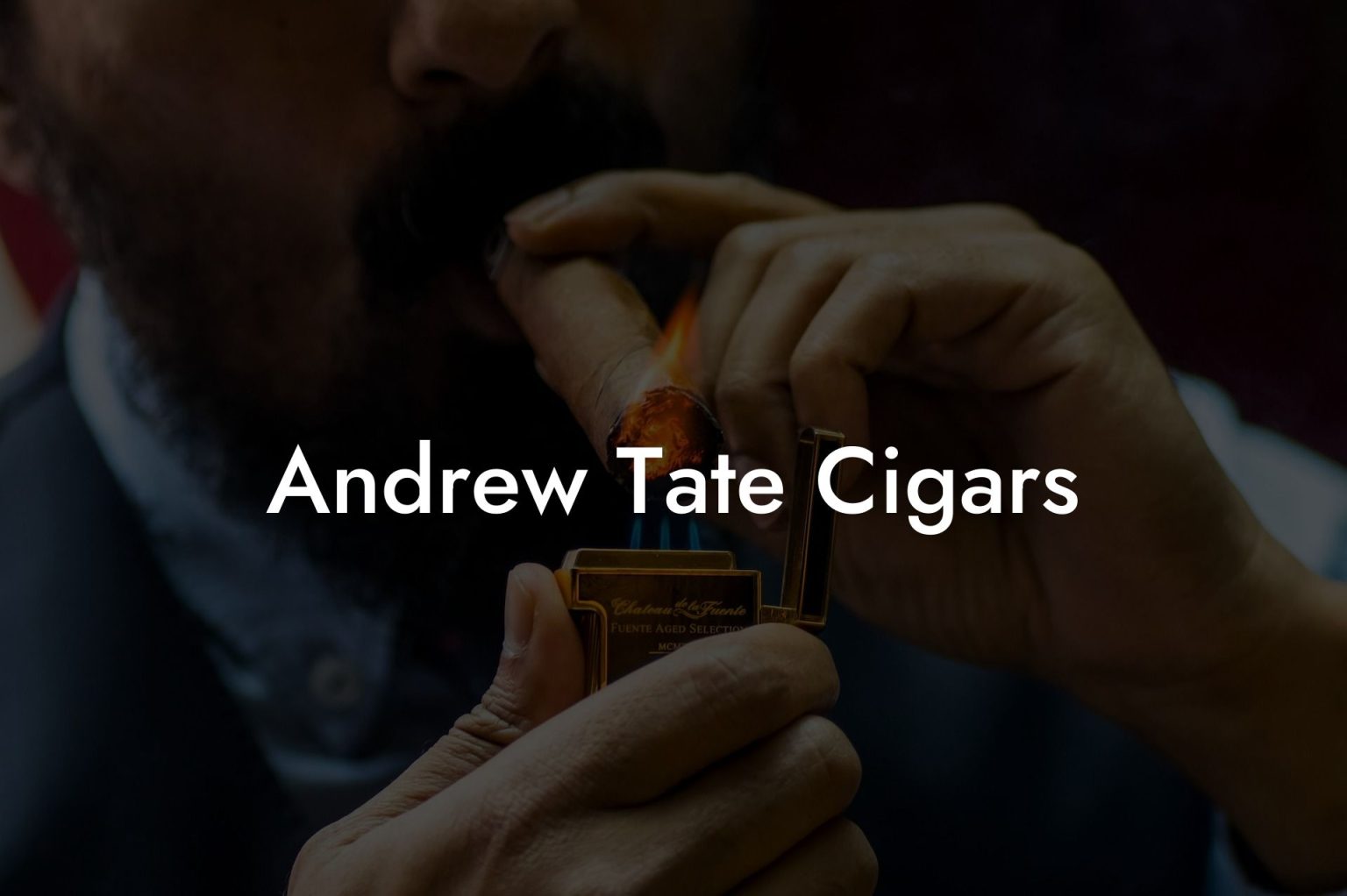 Andrew Tate Cigars - Swinger Cigar | Cigar Lifestyle