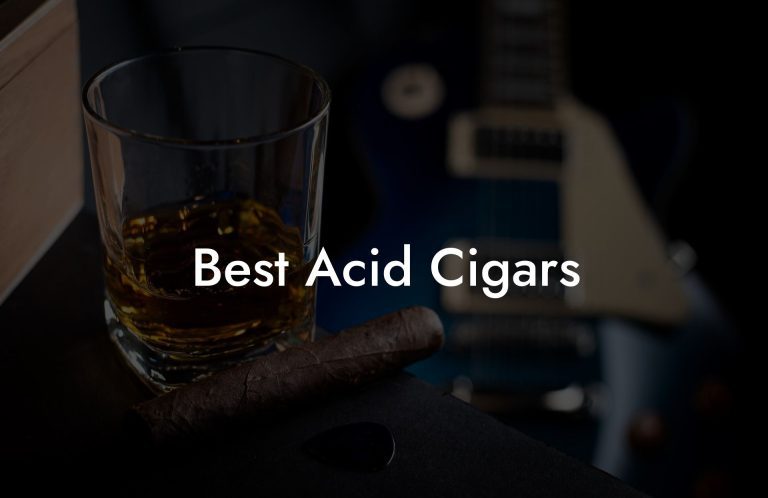 Best Acid Cigars - Swinger Cigar | Cigar Lifestyle