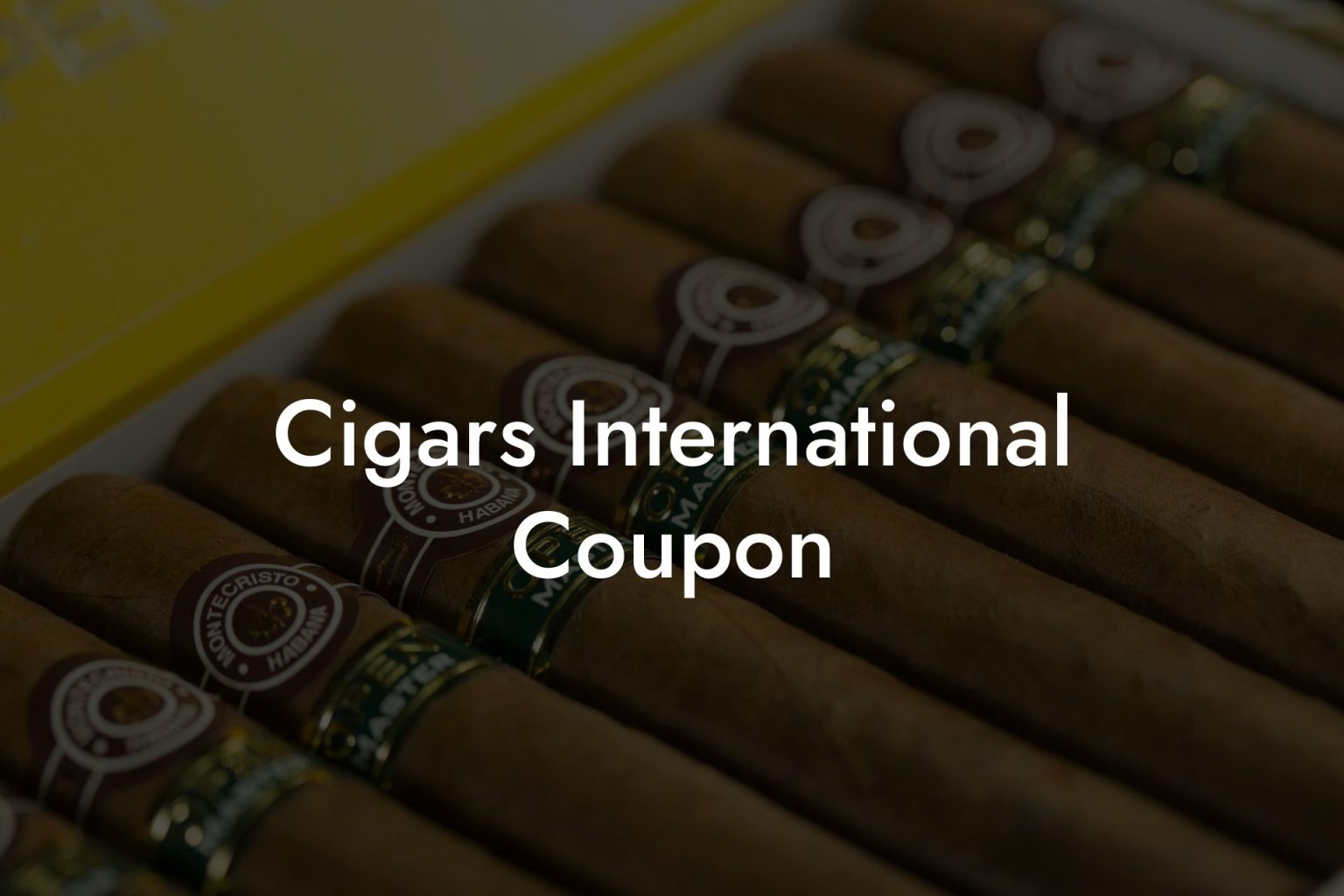 Cigars International Coupon - Swinger Cigar | Cigar Lifestyle Cigars International Coupon - Swinger Cigar | Cigar Lifestyle