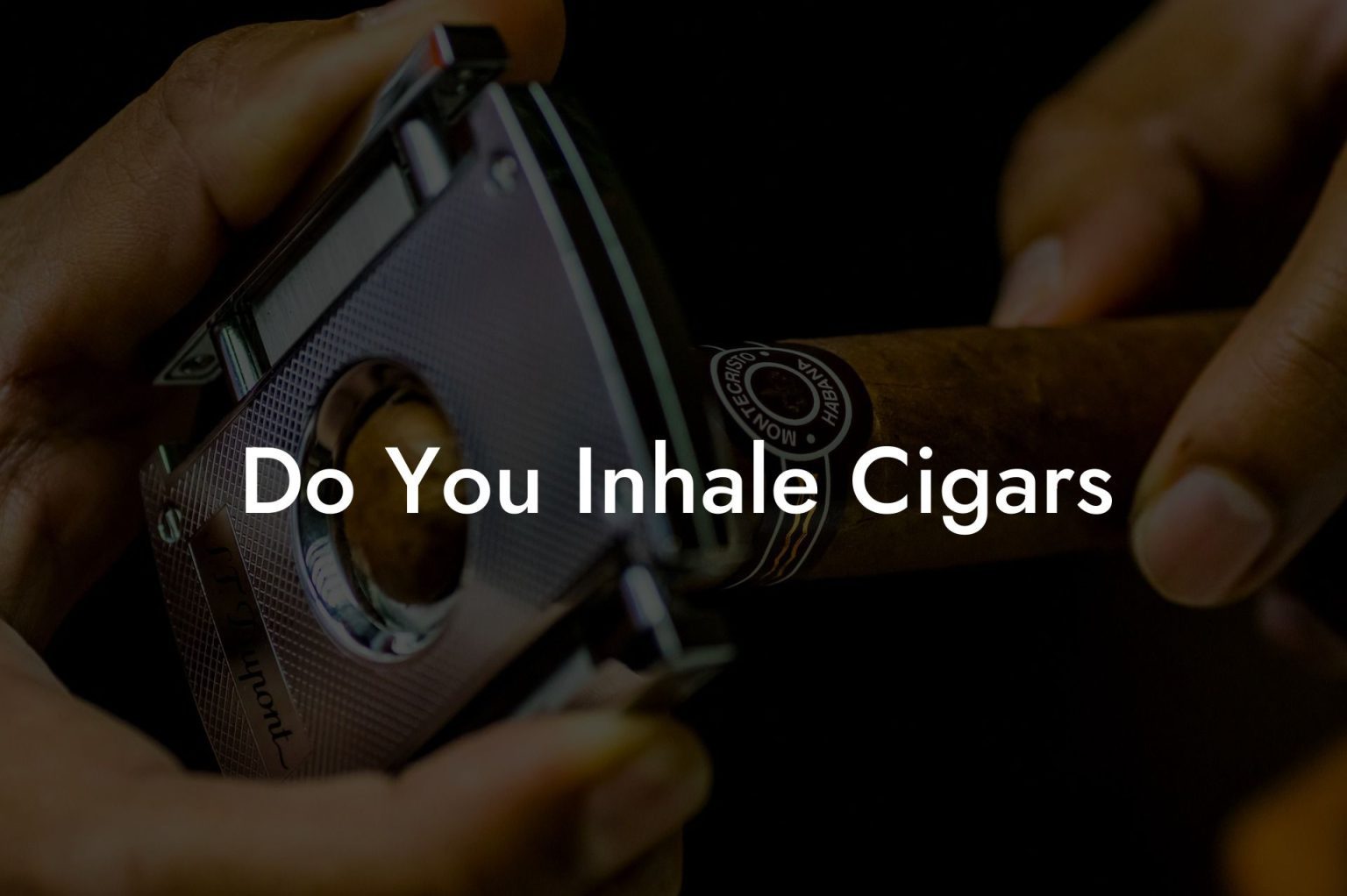 Do You Inhale Cigars - Swinger Cigar | Cigar Lifestyle