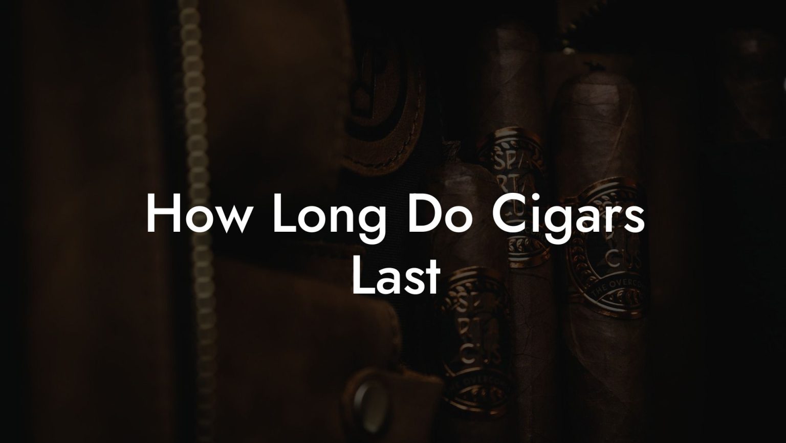 How Long Do Cigars Last? - Swinger Cigar | Cigar Lifestyle